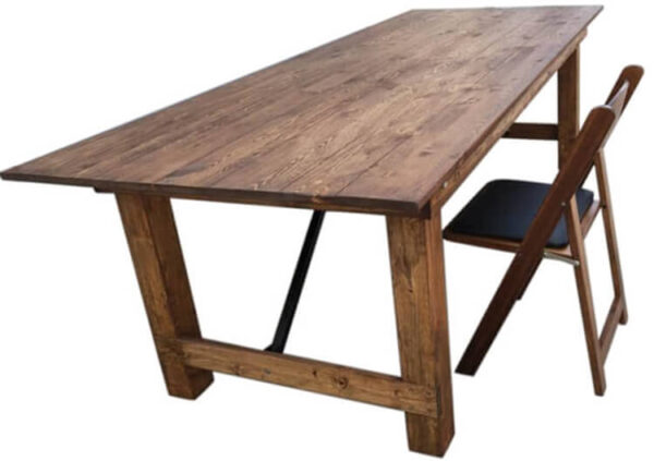 Folding Farmhouse Table Wholesale | Pine Dining Table Manufacturer