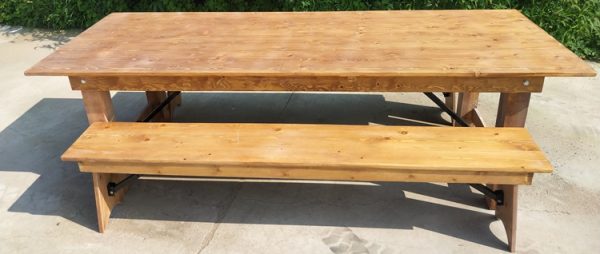 Folding Farmhouse Table Wholesale | Pine Dining Table Manufacturer