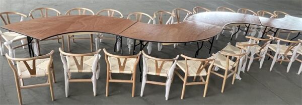 Wedding Serpentine Table Manufacturer | Folding Banquet Table