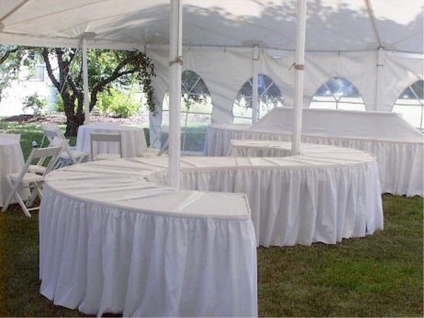 Wedding Serpentine Table Manufacturer | Folding Banquet Table