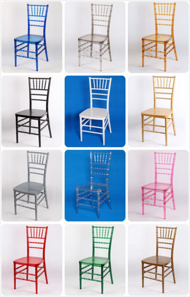 Clear Resin Chiavari Chair Manufacturer|Acrylic Chiavari Chair Wholesaler