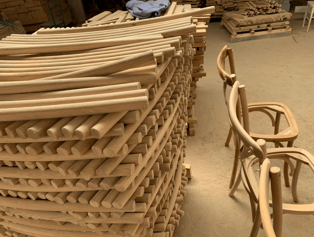 Wooden Cross Back Chairs Manufacturing Process--Step By Step