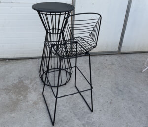 Wire Bar Table and Chair Supplier|Metal Bar Stool Factory in China