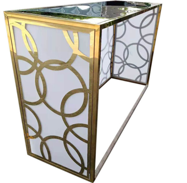 Stainless Steel Bar Table - Blossom Furnishings
