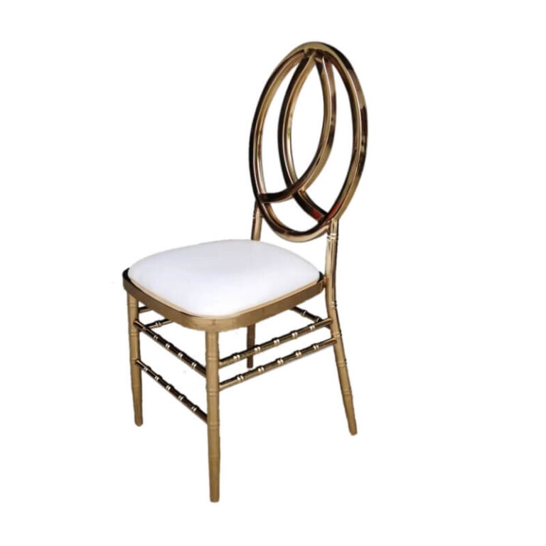 Gold Phoenix Chair Price | Metal Banquet Chairs Manfuacturer