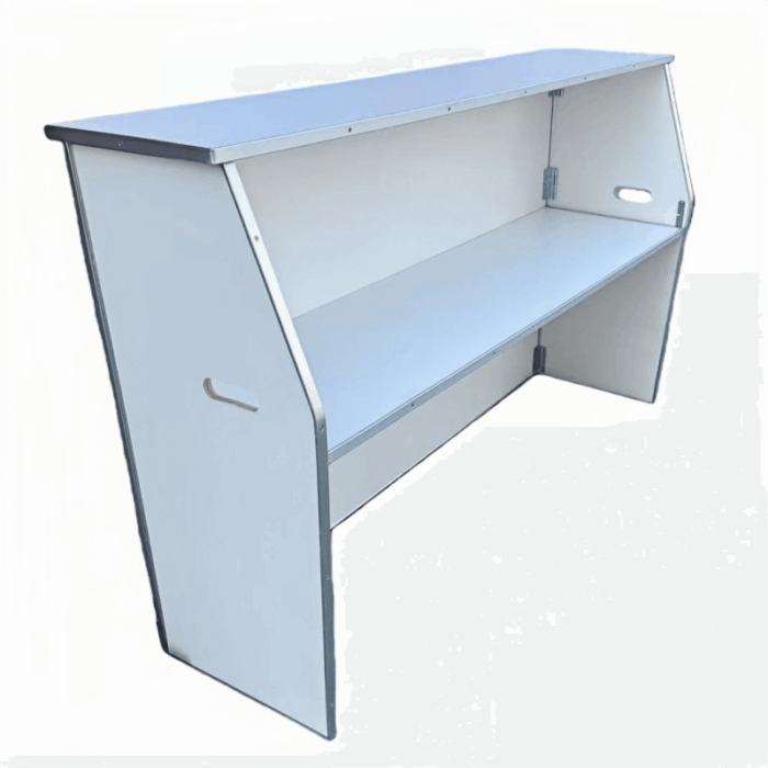 Folding Buffet Table for Catering &Events|Portable Serving Counter