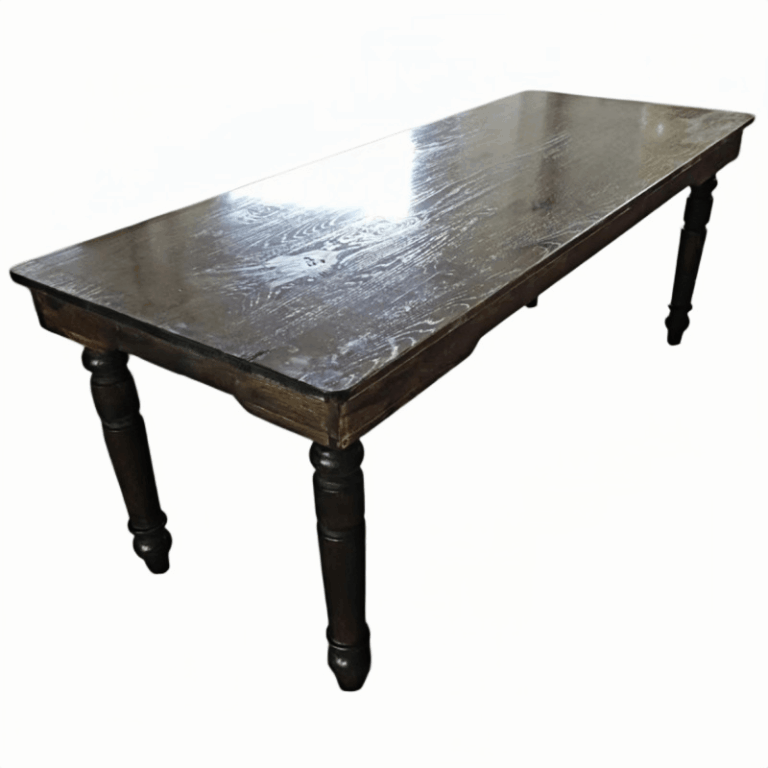 Rustic Farmhouse Dining Table Manufacturer | Solid Wood Wedding Tables